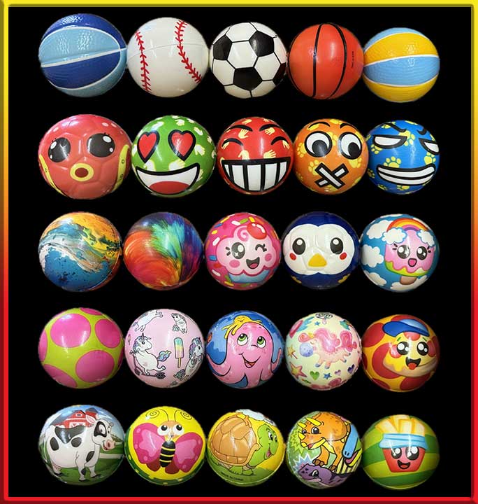 2.5" FOAM BALLS - 250CT – Krazytown Sales