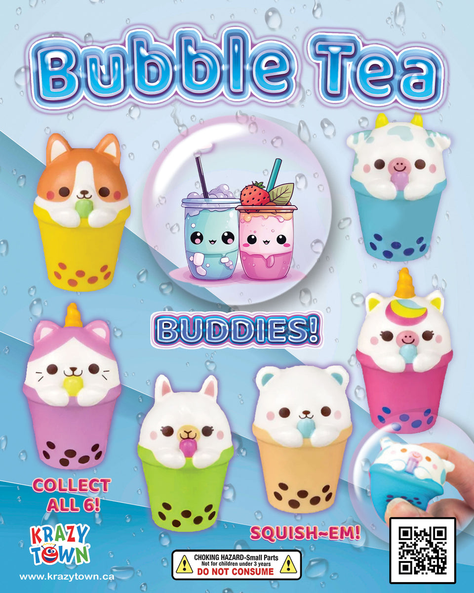 BUBBLE TEA BUDDIES 2" 250CT – Krazytown Sales